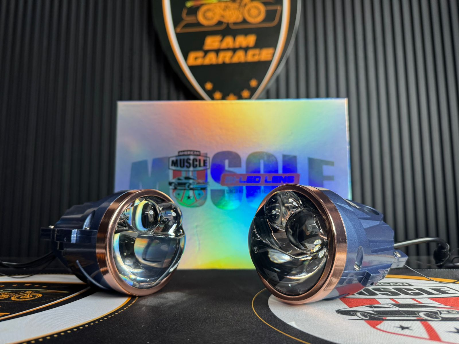 American Muscle R2 Projector – Premium Performance Lighting – Sam Garage